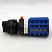 China Single Hole Installation 4-Pole Electric 3-Way Selector Switch 20A Changeover with Rotary Cam for LW26 for sale
