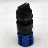 China 20 Amp LW28 Cam Silver Contact Selector 3 Position Rotary Switch with 12 Terminals for Single Hole Installation for sale