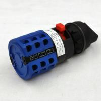 China 20 Amp LW28 Cam Silver Contact Selector 3 Position Rotary Switch with 12 Terminals for Single Hole Installation for sale