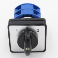 China Cam Switch Manual 3 Position 3 Pole 8 Terminals Silver Contact Rotary Selector 440V 25A Transfer Changeover CE/ Metal for sale