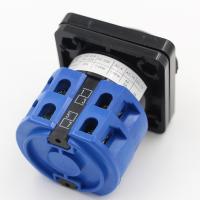 China Cam Switch Manual 3 Position 3 Pole 8 Terminals Silver Contact Rotary Selector 440V 25A Transfer Changeover CE/ Metal for sale
