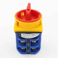 China LW26GS 63a Isolator Switch 2 Position Rotary Cam Switch with Pad-Lock Type 2 Pole with off on Position Main Switch for sale