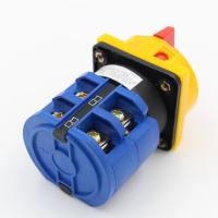 China LW26GS 63a Isolator Switch 2 Position Rotary Cam Switch with Pad-Lock Type 2 Pole with off on Position Main Switch for sale