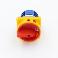 China LW26GS Series 32A Rotary Cam Switch Pad-Lock Type 3-Pole 2-Position Isolator Switch with OFF-ON for sale