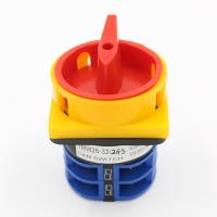 China LW26GS Series 32A Rotary Cam Switch Pad-Lock Type 3-Pole 2-Position Isolator Switch with OFF-ON for sale