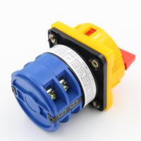 China LW26GS Series 32A Rotary Cam Switch Pad-Lock Type 3-Pole 2-Position Isolator Switch with OFF-ON for sale
