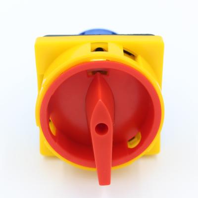 China High Quality MEH 20A 3-Pole 2-Position Rotary Changeover Switch LW26GS Series Pad-Lock Type Metal Plastic Material Premium IP53 for sale