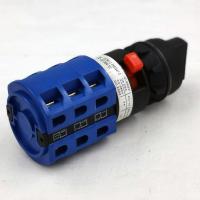 China 3 Pole 3 Position Lw28 Rotary Cam Changeover Switch Single Hole Mounting  Lw26 25A Rotary Cam Switch for sale