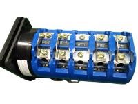 China 160A Manual Changeover 5 Pole 3 Position Rotary Cam Switches Copper Composite Silver Contact LW26 440V IP65 for sale