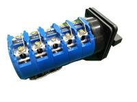 China 160A Manual Changeover 5 Pole 3 Position Rotary Cam Switches Copper Composite Silver Contact LW26 440V IP65 for sale