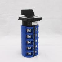 China High Quality 63A Motorized 5-Pole 3-Position Rotary Cam Switch Metal & Plastic Material for LW26 Rotary Changeover Switches for sale