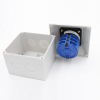 China High Quality Metal Plastic Composite Silver Contact LW28 Series 32A Changeover Rotary Cam Switch LW26 IP65 Waterproof 440V for sale