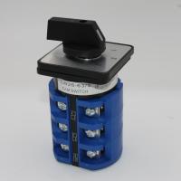 China 63A Motorized 3-Pole 3-Position Rotary Cam Switch LW26 Model for Position Switching Applications for sale