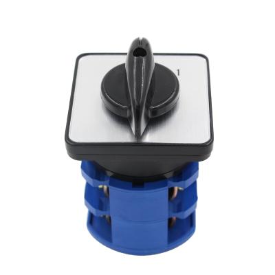 China LW26 Series 63A Rotary Cam Switch Rotary Changeover Switch 3 Pole 2 Position for sale