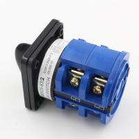 China LW26 Series 63A Rotary Cam Switch Rotary Changeover Switch 3 Pole 2 Position for sale