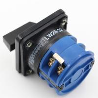 China Good Quality Lw26 32A Rotary Changeover Switch 3 Pole 4 Position Rotary Cam Switch Lw28 for sale