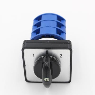 China LW26 Series Rotary Changeover Switch 3 Pole 3 Position  25A Rotary Cam Switch for sale