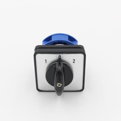 China 25A LW28 Rotary Changeover Switch 2 Pole 3 Position Metal Plastic for Lw26 25 Cam Switches Product Category Rotary Switches for sale