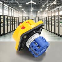 China LW26GS Series 25A Rotary Cam Switch Pad-Lock Type 3 Pole 2 Position with OFF-ON for Changeover Applications for sale