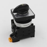 China LW40 Series 25A 3-Pole 2-Position Rotary Cam Switch Din Rail Changeover Switch Product Category Rotary Switches for sale