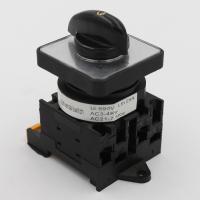 China LW40 Series 25A 3-Pole 2-Position Rotary Cam Switch Din Rail Changeover Switch Product Category Rotary Switches for sale