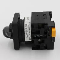 China LW40 Series 25A 3-Pole 2-Position Rotary Cam Switch Din Rail Changeover Switch Product Category Rotary Switches for sale