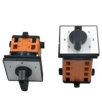 China OPAS High Quality 4P 32A 40A Electrical Selector Switch 4-Pole Changeover Rotary Cam Switches with 7position Options for sale