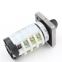China LW31 Series 20A 4 Pole 7 Position Rotary Cam Switch Changeover Switch for Diverse Applications for sale