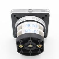 China LW31 Series 25A 1-Pole 3-Position Rotary Cam Switch 25 Amp Changeover Switch with Copper Brass Metal & Plastic Materials for sale