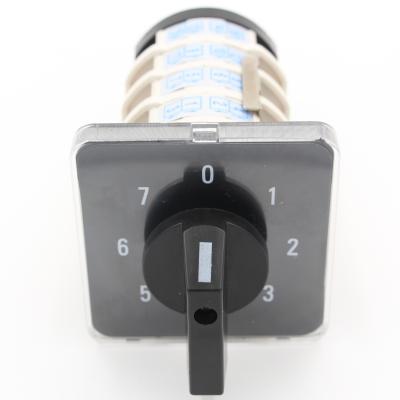 China LW31 Series 32A 4 Pole 7 Position Rotary Cam Switch Changeover Switch for Various Applications for sale
