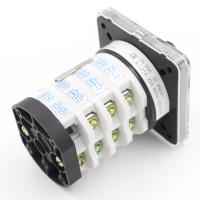 China LW31 Series 25A 4 Pole 7 Position Rotary Cam Switch Changeover Switch for Various Applications for sale