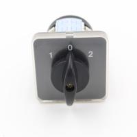 China LW31 Series 20A Cam Switch Rotary Industrial Changeover Switch for 2 Pole 3 Position 1-0-2 Made of Metal and Plastic for sale
