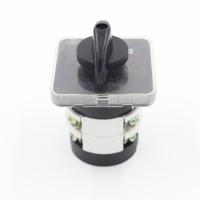 China LW31 Series 20A Cam Switch Rotary Industrial Changeover Switch for 2 Pole 3 Position 1-0-2 Made of Metal and Plastic for sale