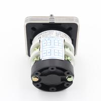 China LW31 Series 20A Cam Switch Rotary Industrial Changeover Switch for 2 Pole 3 Position 1-0-2 Made of Metal and Plastic for sale