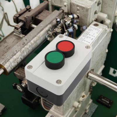 China 2 Button Waterproof Brass Plastic Push Button Switch Box XAL-B213 10A IP53 for Silver Contacts 1NO1NC Home Appliance Flat for sale