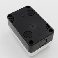 China 2 Button Waterproof Brass Plastic Push Button Switch Box XAL-B213 10A IP53 for Silver Contacts 1NO1NC Home Appliance Flat for sale