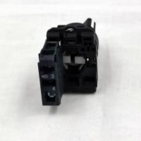 China 22mm 2 Position Selector Switch with Spring Return XB5 AD41 1NO Push Button Switch Brass Plastic Metal Material 10A Max. Current for sale