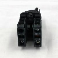 China 22mm Brass Plastic Metal 2 Position Selector Push Button Switch with Latching XB5 AD25 1NO1NC 10A Max Current Zinc Alloy for sale