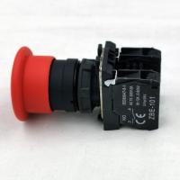 China 22mm Emergency Stop Mushroom Push Button Switch Brass ABS Red Pusher Push Pull 40mm XB5-AT45 1NO1NC 10A IP40 Industrial Control for sale