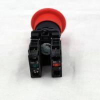 China 22mm Emergency Stop Mushroom Push Button Switch Brass ABS Red Pusher Push Pull 40mm XB5-AT45 1NO1NC 10A IP40 Industrial Control for sale