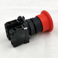 China 22mm Emergency Stop Mushroom Push Button Switch Brass ABS Red Pusher Push Pull 40mm XB5-AT45 1NO1NC 10A IP40 Industrial Control for sale