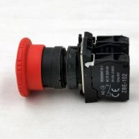 China Emergency Stop and Shutdown Mushroom Push Button Switch XB5 Series 22mm Pusher 40mm with Red XB5 AS545 with 1NO1NC IP65 240V 10A for sale