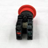 China Emergency Stop and Shutdown Mushroom Push Button Switch XB5 Series 22mm Pusher 40mm with Red XB5 AS545 with 1NO1NC IP65 240V 10A for sale