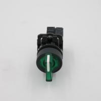 China 22mm LED 3-Position Push Button Switch with 2NO Combination IP65 Rated Plastic Brass Material Max 10A Current Model XB5 AK133M1 for sale