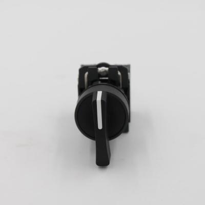 China 22mm Long Handle 3-Position Selector Switch XB5 AJ53 Model with Off-On Function 2NO Push Button Switches Combination for sale