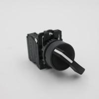 China High Quality 3 Position Rotary Selector Switch 2NO Contacts 22mm Panel Mounting Brass Silver XB5 AJ33 10A IP53 for sale