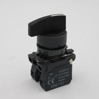China High Quality 3 Position Rotary Selector Switch 2NO Contacts 22mm Panel Mounting Brass Silver XB5 AJ33 10A IP53 for sale