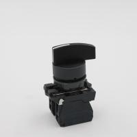 China High Quality 3 Position Rotary Selector Switch 2NO Contacts 22mm Panel Mounting Brass Silver XB5 AJ33 10A IP53 for sale