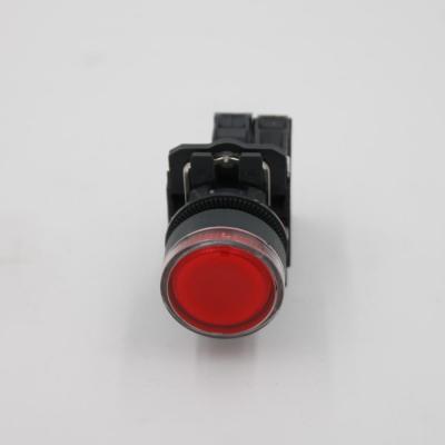 China 22mm Illuminated Push Button Switch XB5 AW3462 Plastic Material 10A Max. Current 1NC Switch Combination IP65 Level for sale