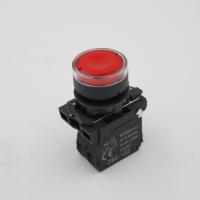 China 22mm Illuminated Push Button Switch XB5 AW3462 Plastic Material 10A Max. Current 1NC Switch Combination IP65 Level for sale